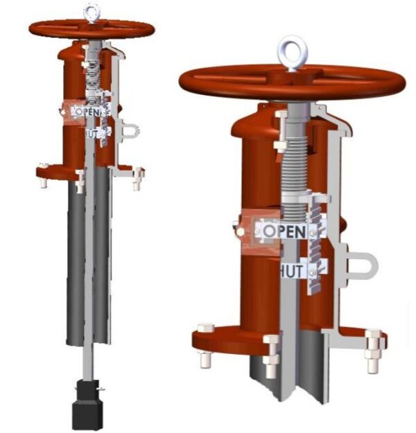 Poste Indicador de Pared (horizontal) Ajustable de 4 a 12" UL/FM ...