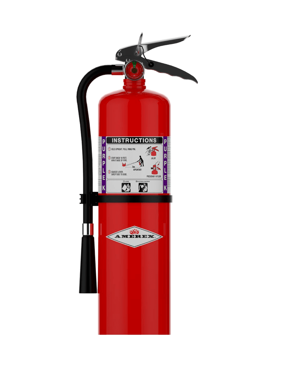 Extintor ABC Amerex Fig. B460 10 Lbs Purple K - DELTAFLOW Sistema ...