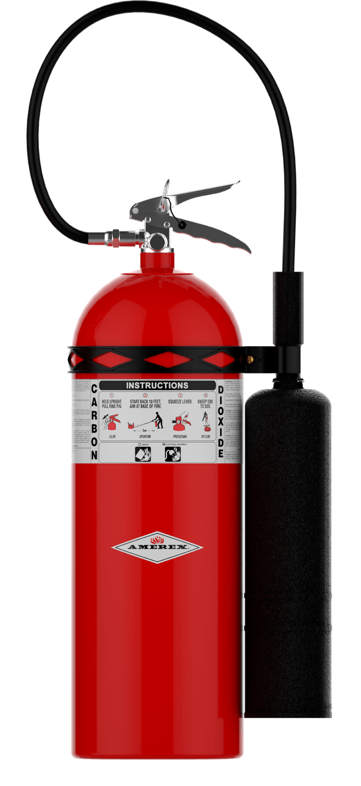 Extintor CO2 Amerex Fig. 332 20 Lbs - DELTAFLOW Sistema Contra Incendio ...